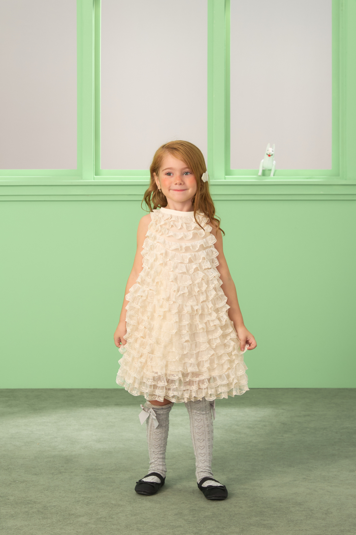 Sweet Check-In Mini Dress - LW22367 | GENTLE LITTLEWOMAN